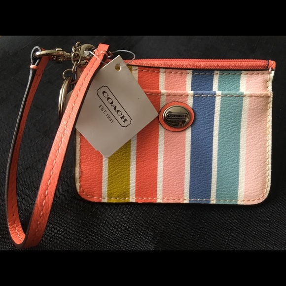 Coach | Accessories | Coach Wristlet Key And Car Holder | Poshmark